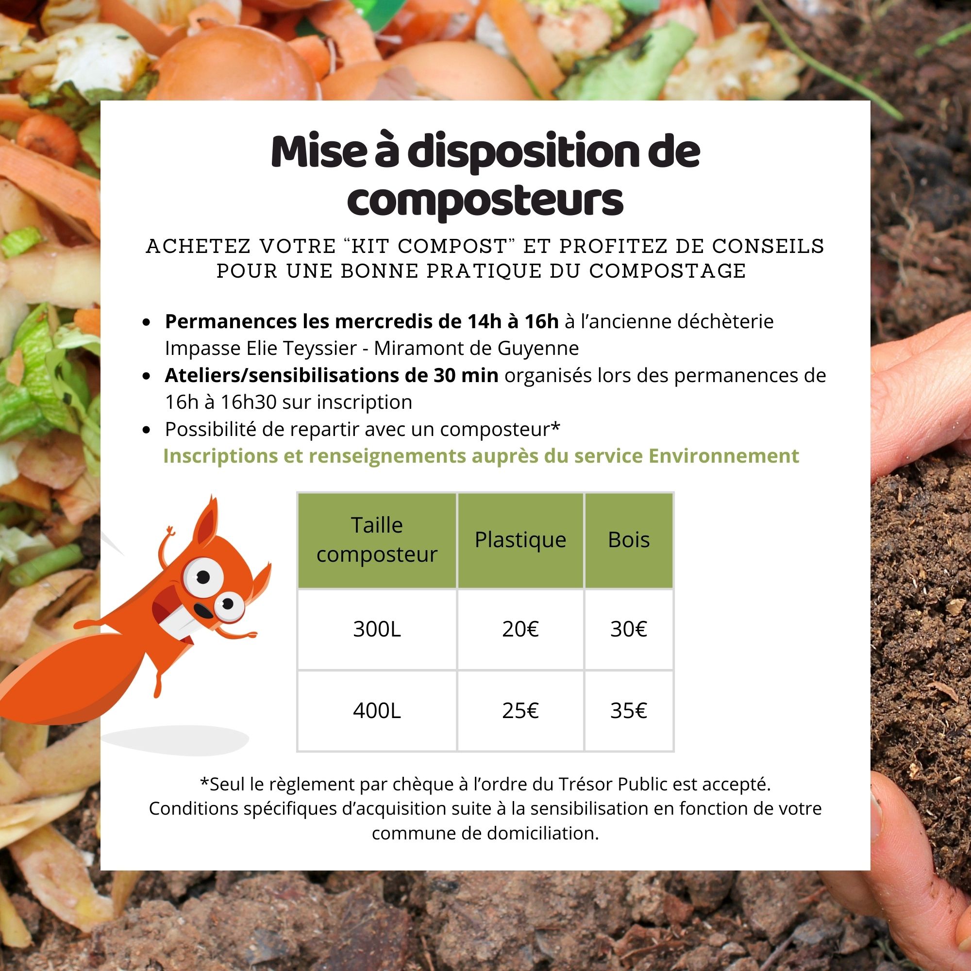 Compostage - Communauté de communes Pays de Lauzun